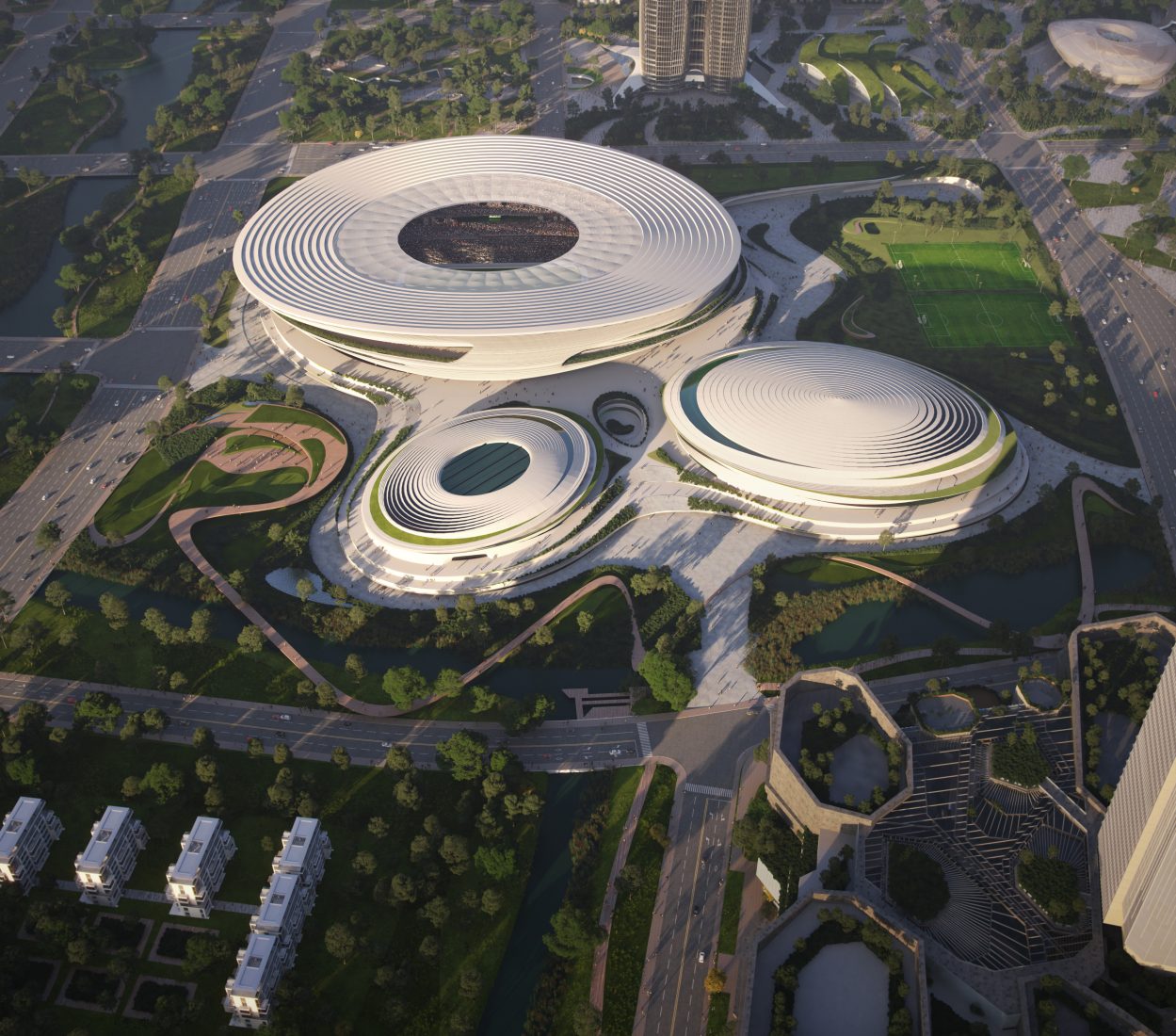 ZHA beats Foster to win huge sports project in China