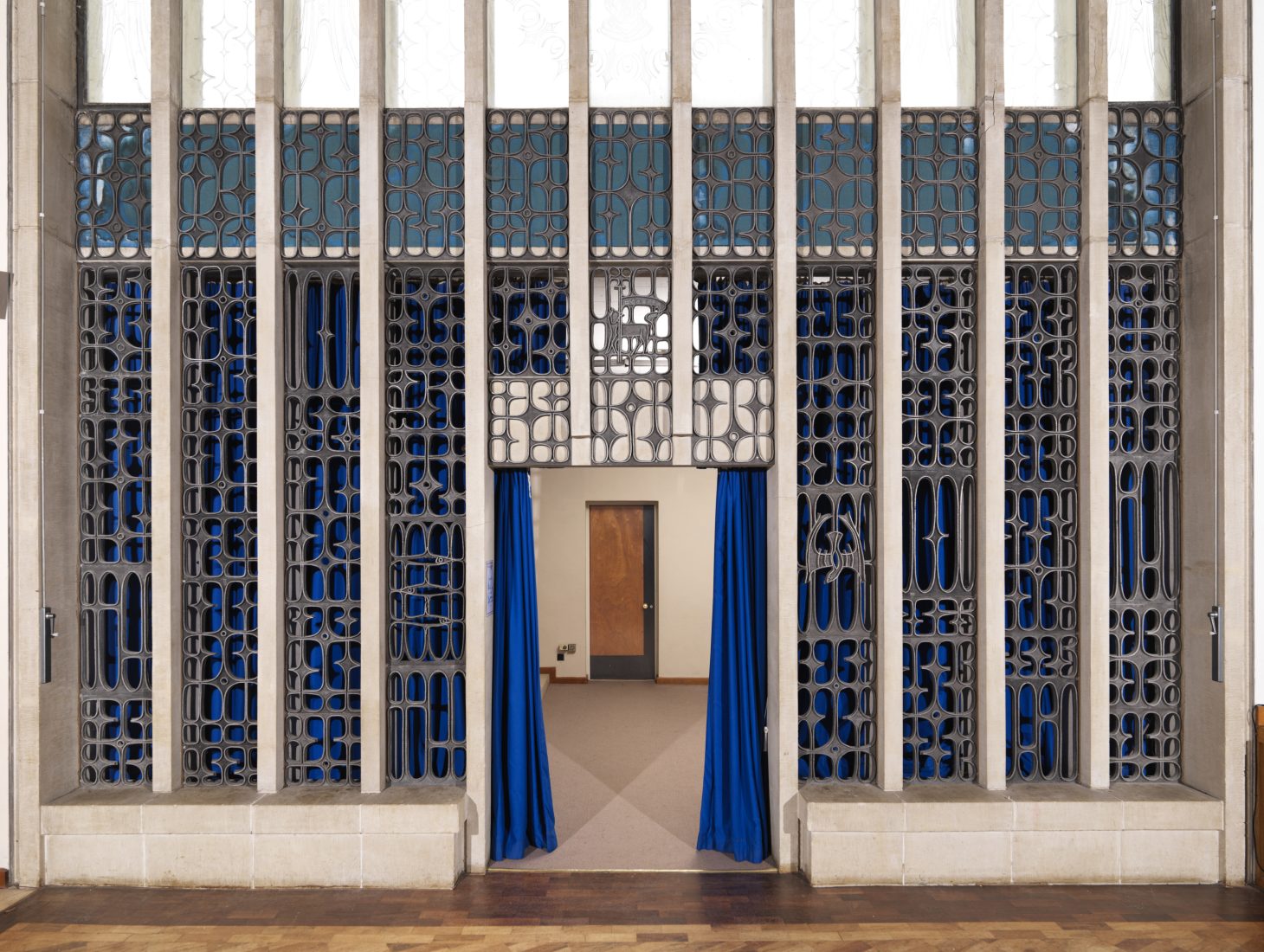 Chippenham church with 1960s Frank Roper artworks listed