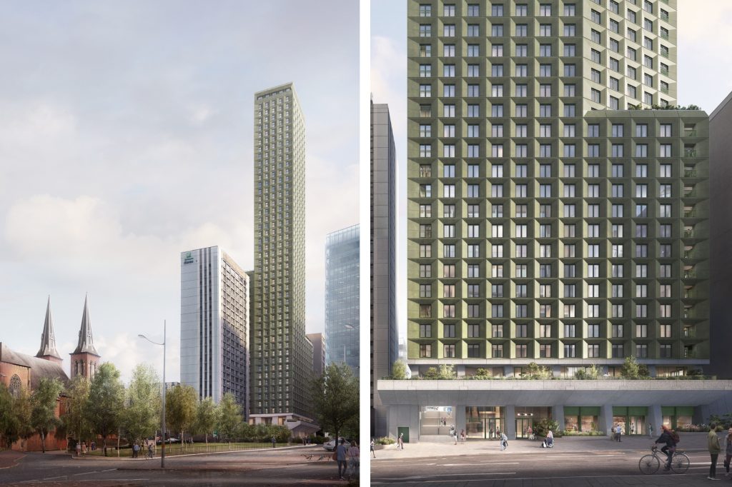 Metropolitan Workshop submits plans for 48-storey Birmingham tower