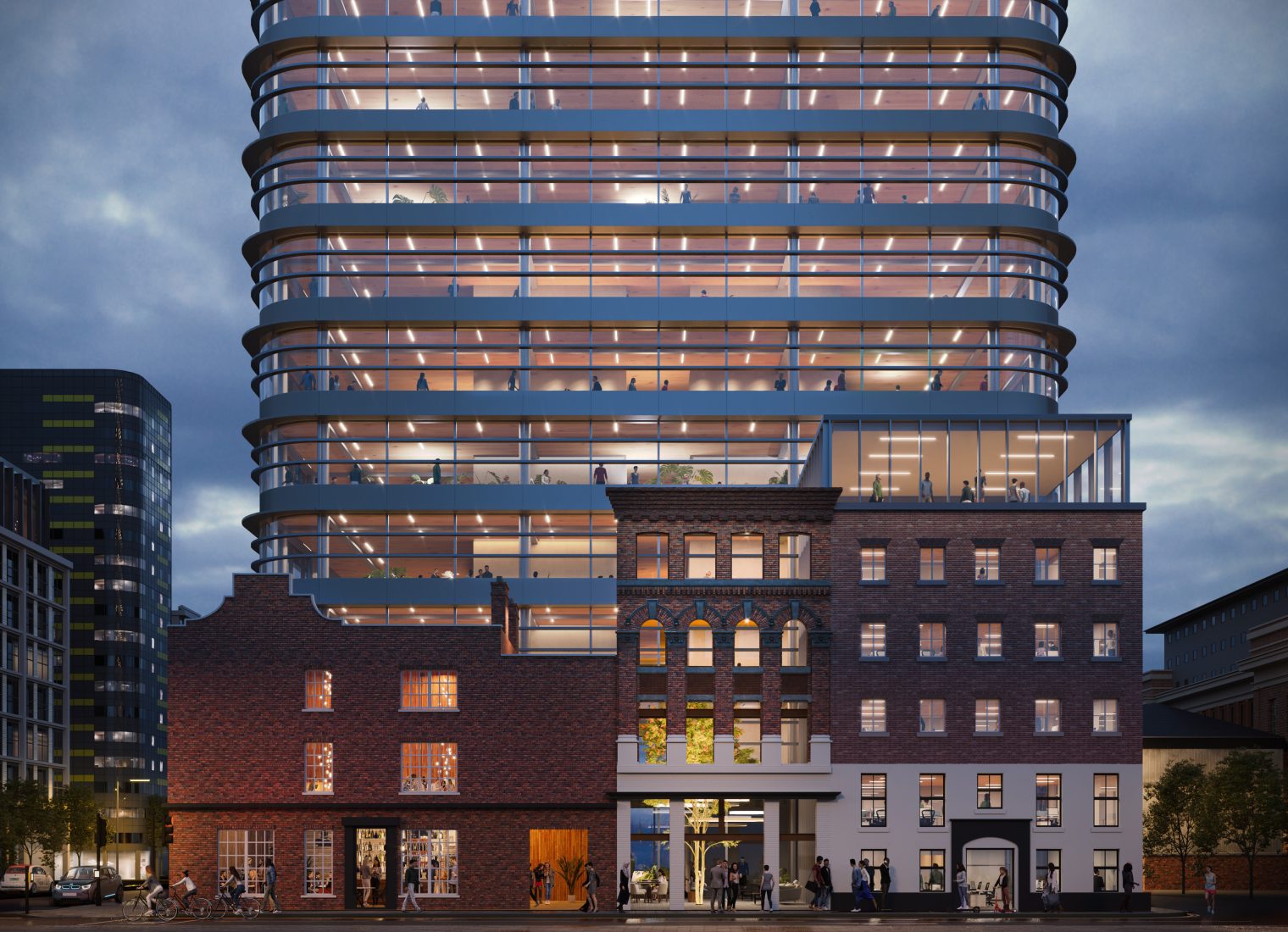 Glenn Howells’ Manchester office tower goes out to public consultation