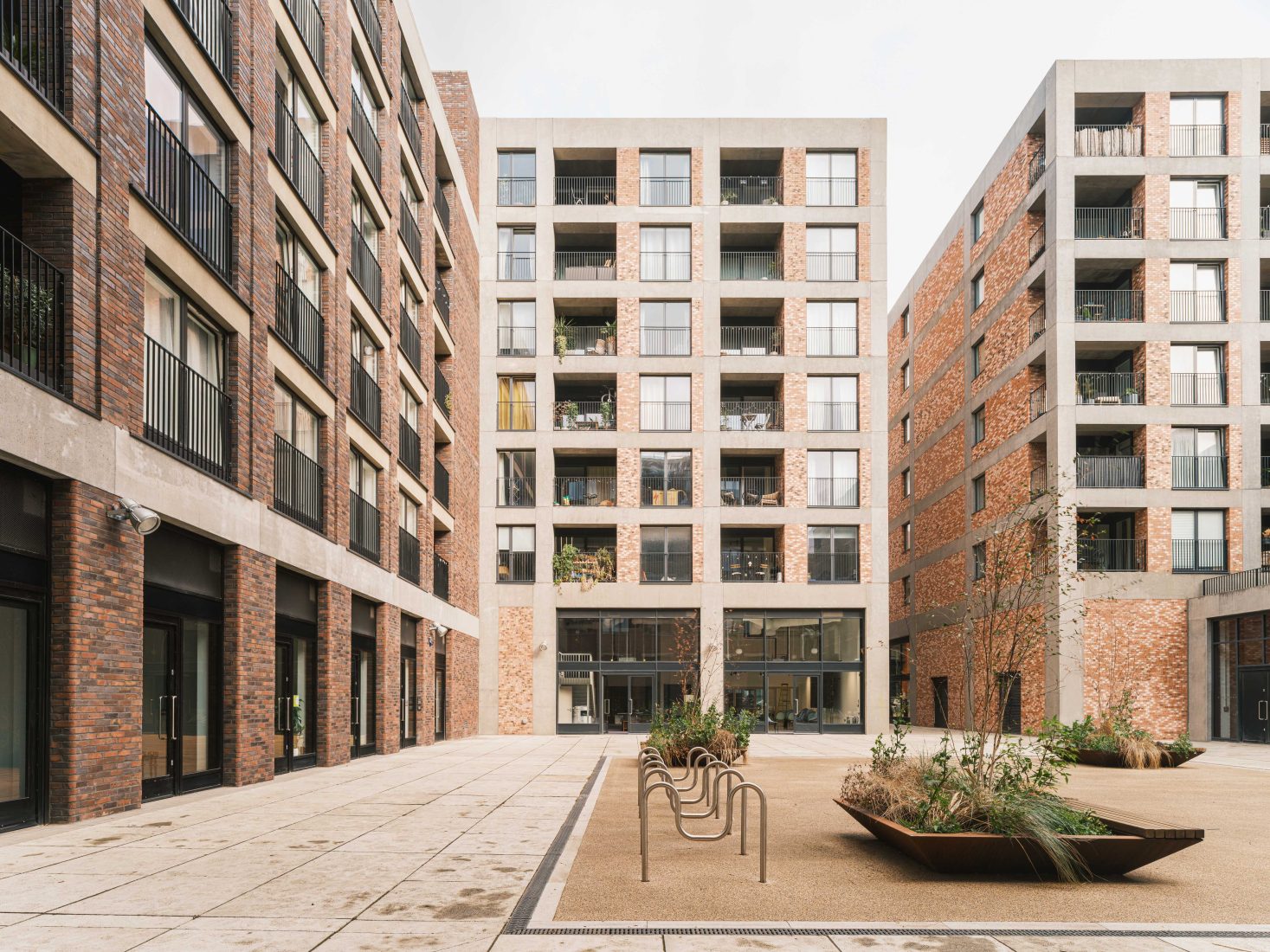 Haworth Tompkins completes final phase of Fish Island Village
