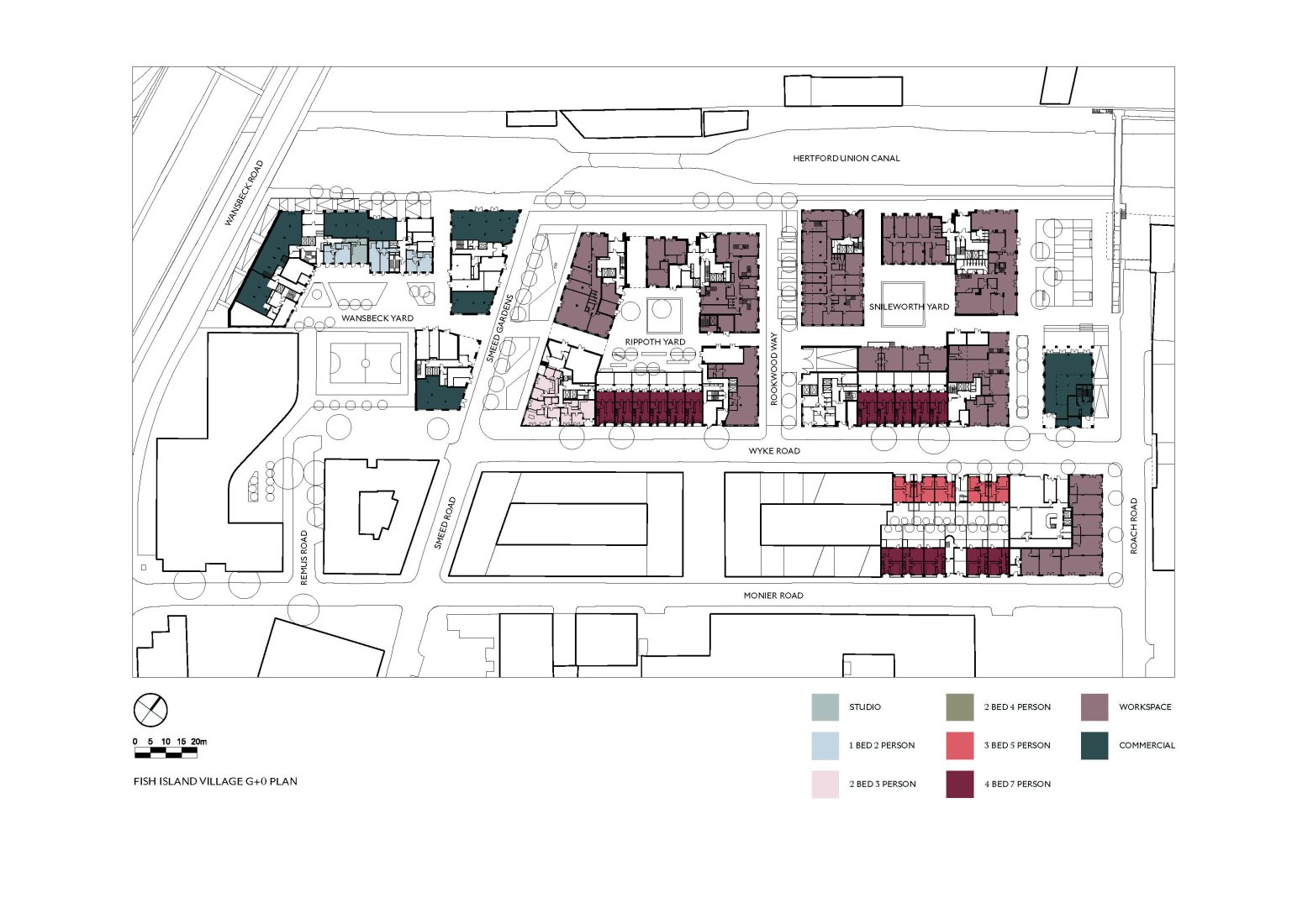 Haworth Tompkins completes final phase of Fish Island Village