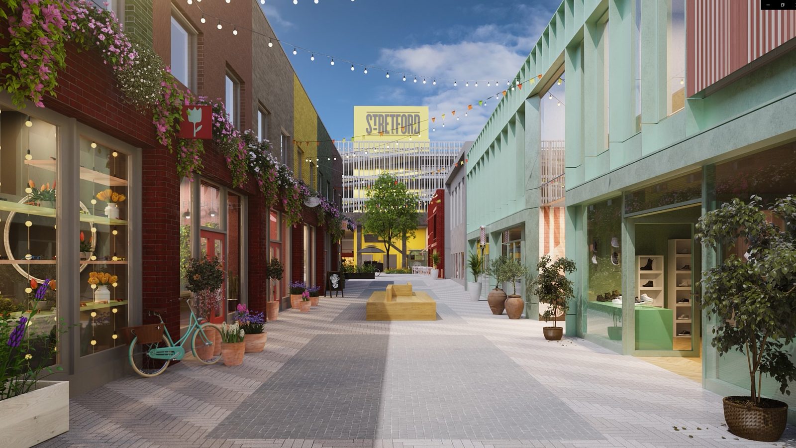 FCBS and Studio MUTT win approval to lift roof off revamped Stretford mall