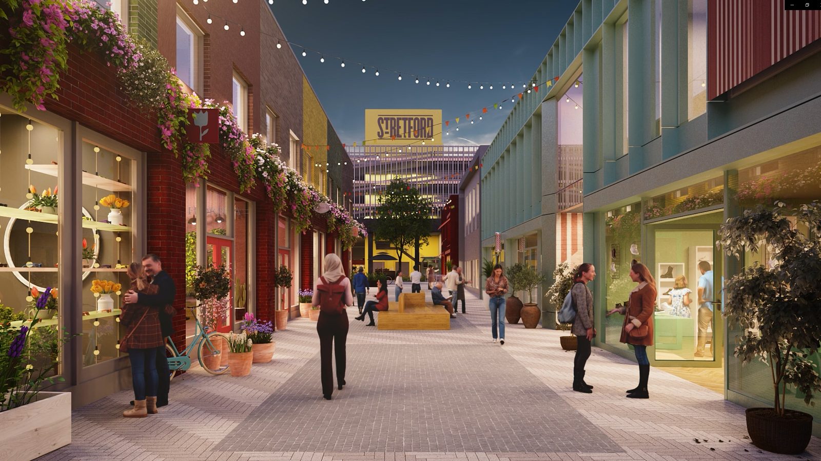 FCBS and Studio MUTT win approval to lift roof off revamped Stretford mall