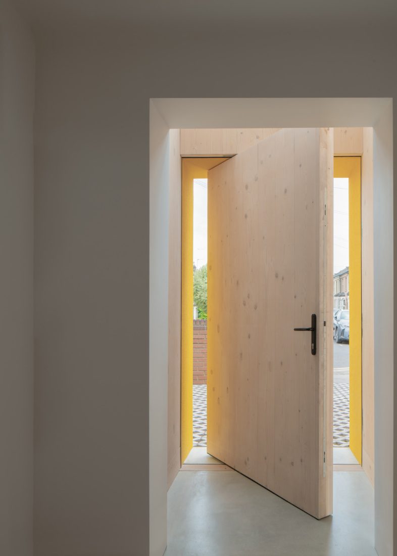 Unknown Works creates banana-yellow additions for house in Leyton