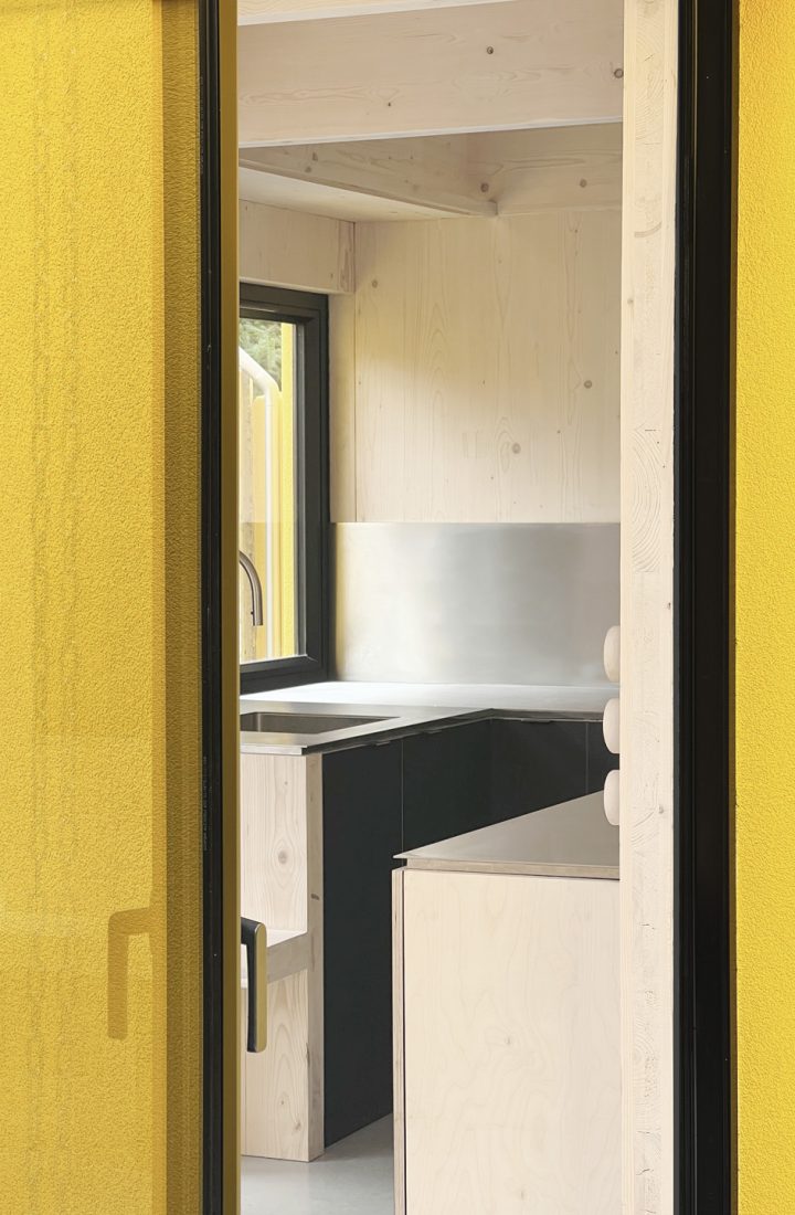 Unknown Works creates banana-yellow additions for house in Leyton
