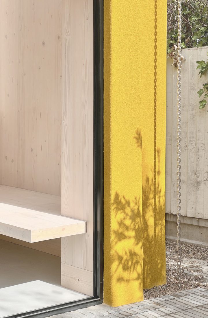 Unknown Works creates banana-yellow additions for house in Leyton