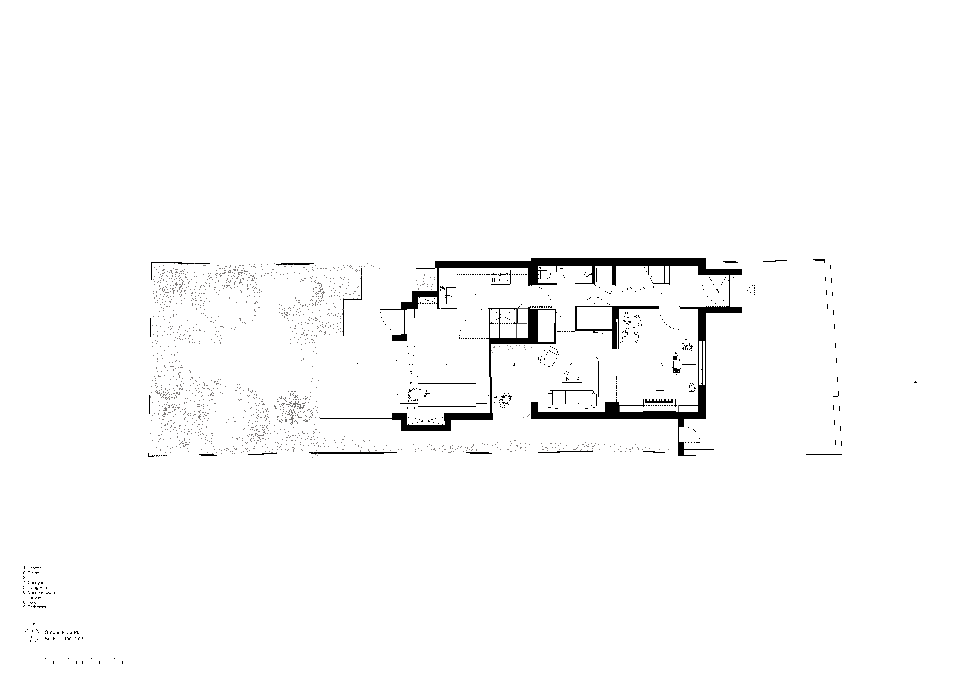 Unknown Works creates banana-yellow additions for house in Leyton