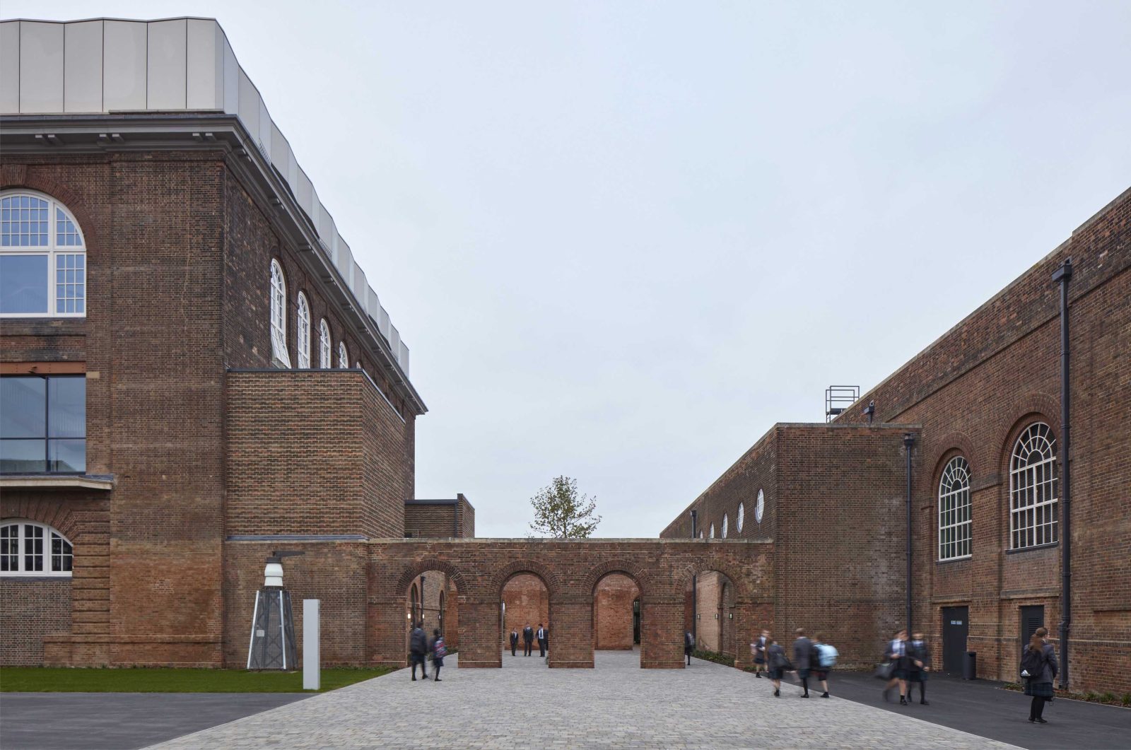 1920s radio building retrofitted as secondary school awarded AJ Design ...