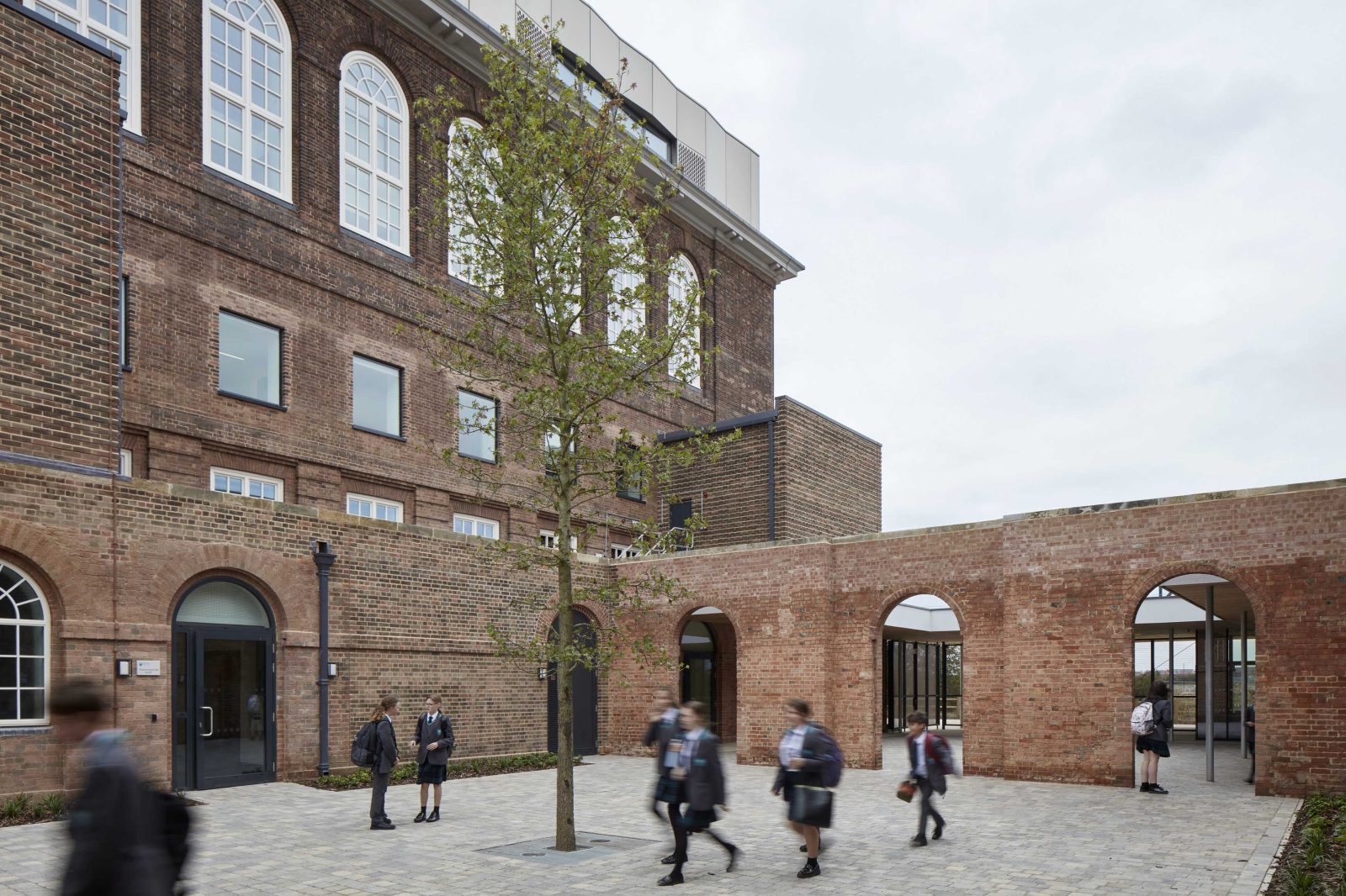 1920s radio building retrofitted as secondary school awarded AJ Design ...