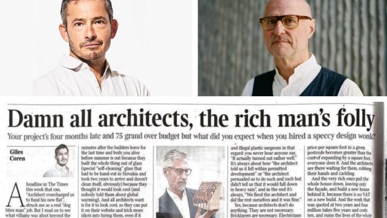 RIBA hits back at Giles Coren for ‘clickbait criticism’ of architects