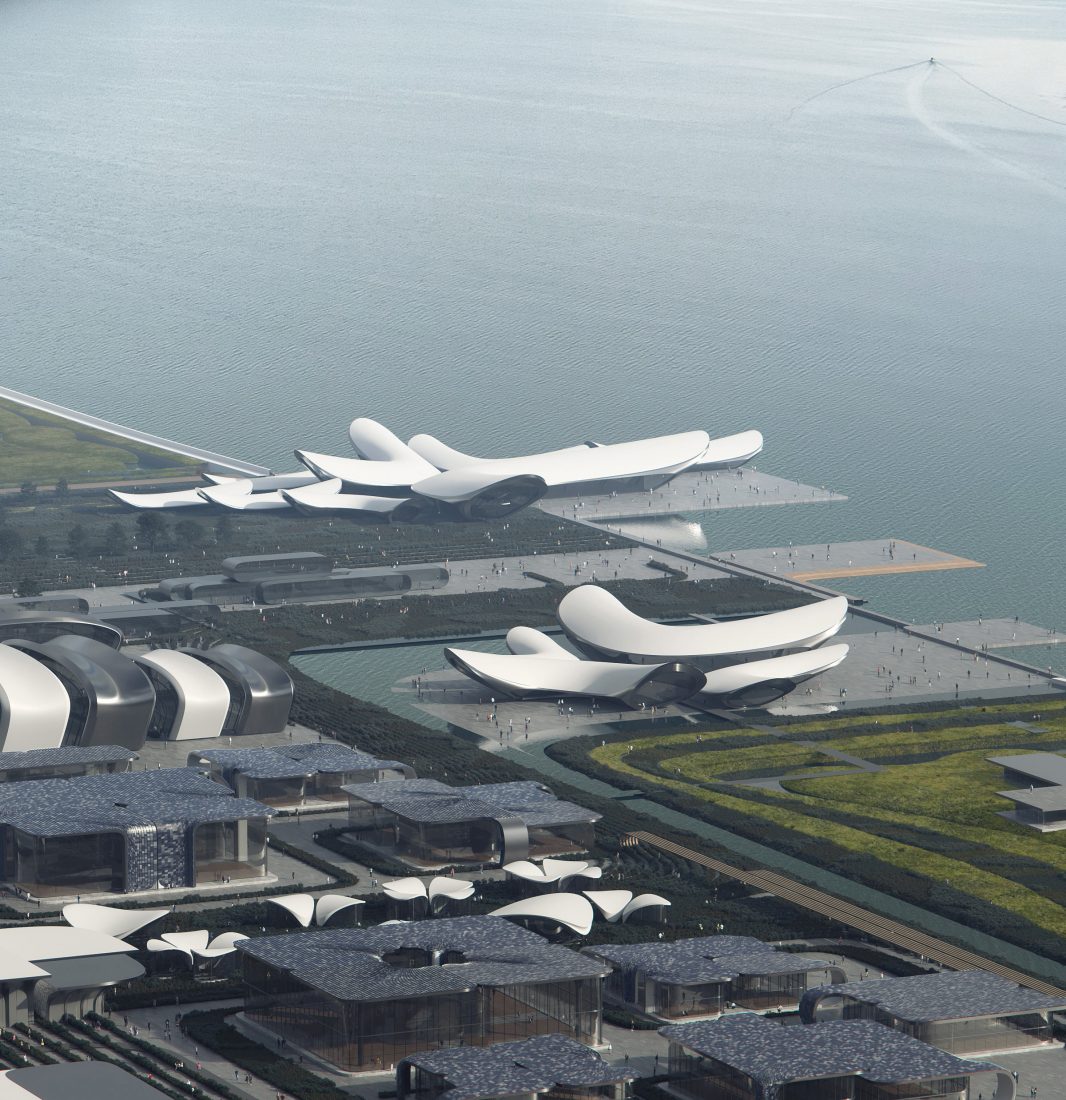 Zaha Hadid Architects unveils masterplan for 2030 Expo in Ukraine