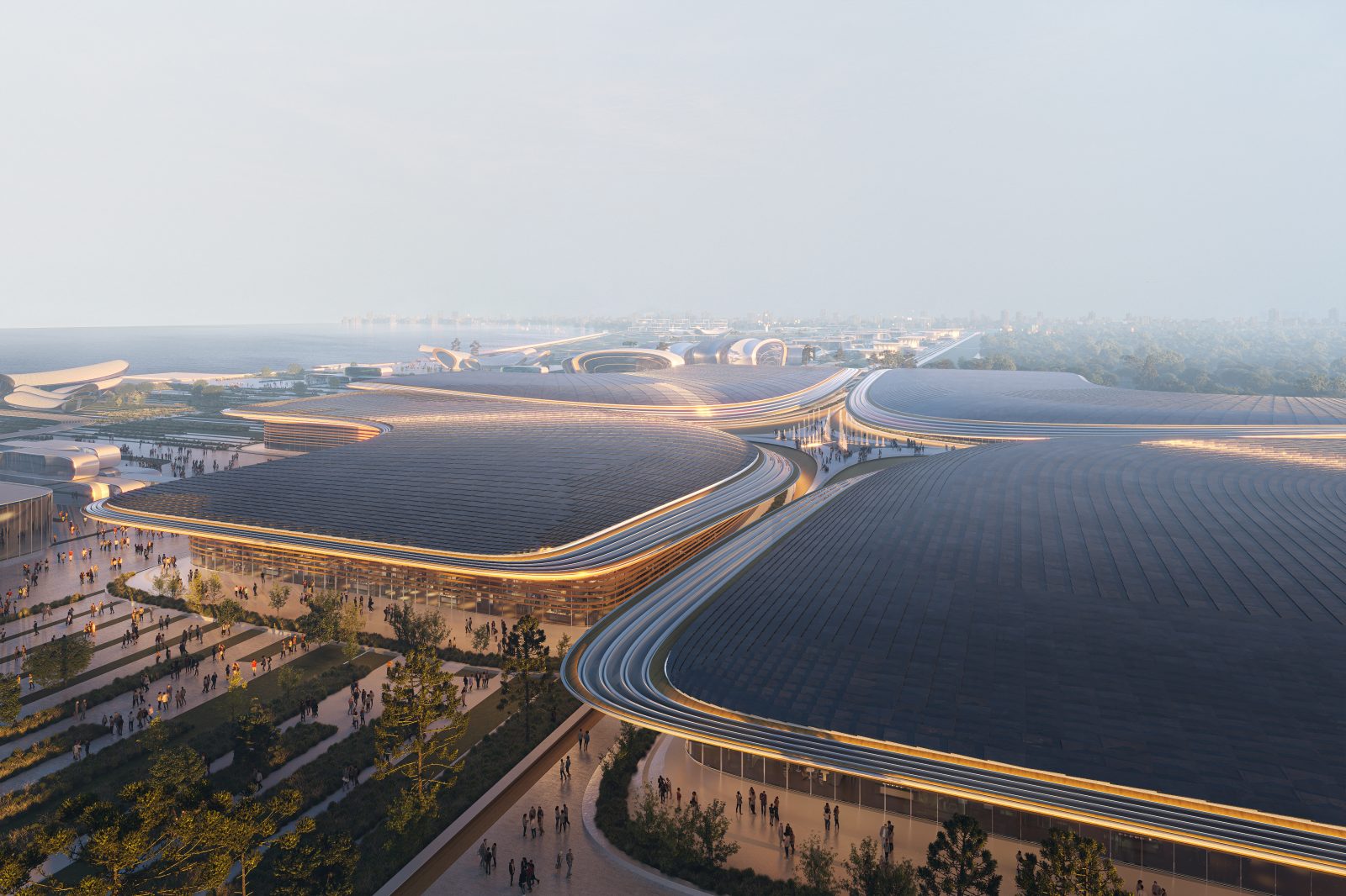 Zaha Hadid Architects unveils masterplan for 2030 Expo in Ukraine
