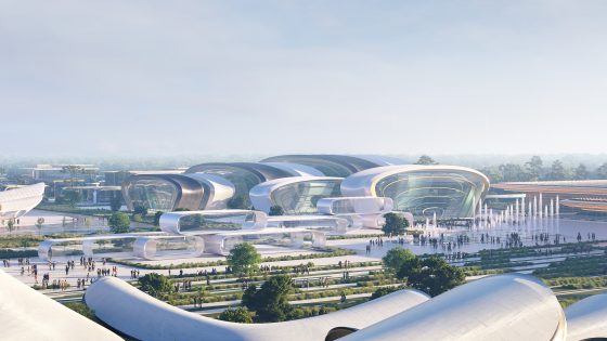 Zaha Hadid Architects unveils masterplan for 2030 Expo in Ukraine