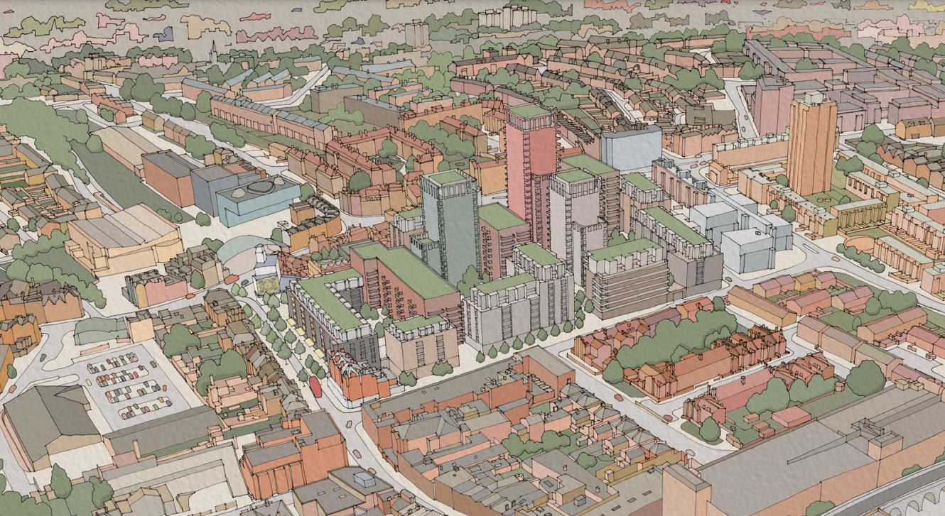 dRMM unveils first designs for 850-home Peckham estate regeneration