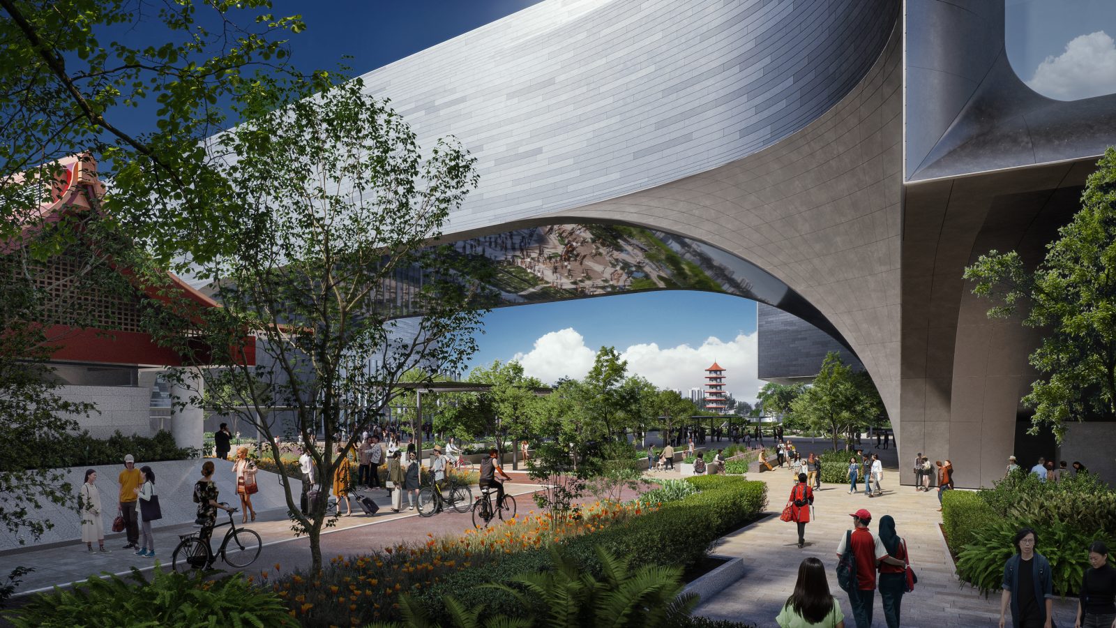 ZHA reveals contest-winning Singapore science centre concept
