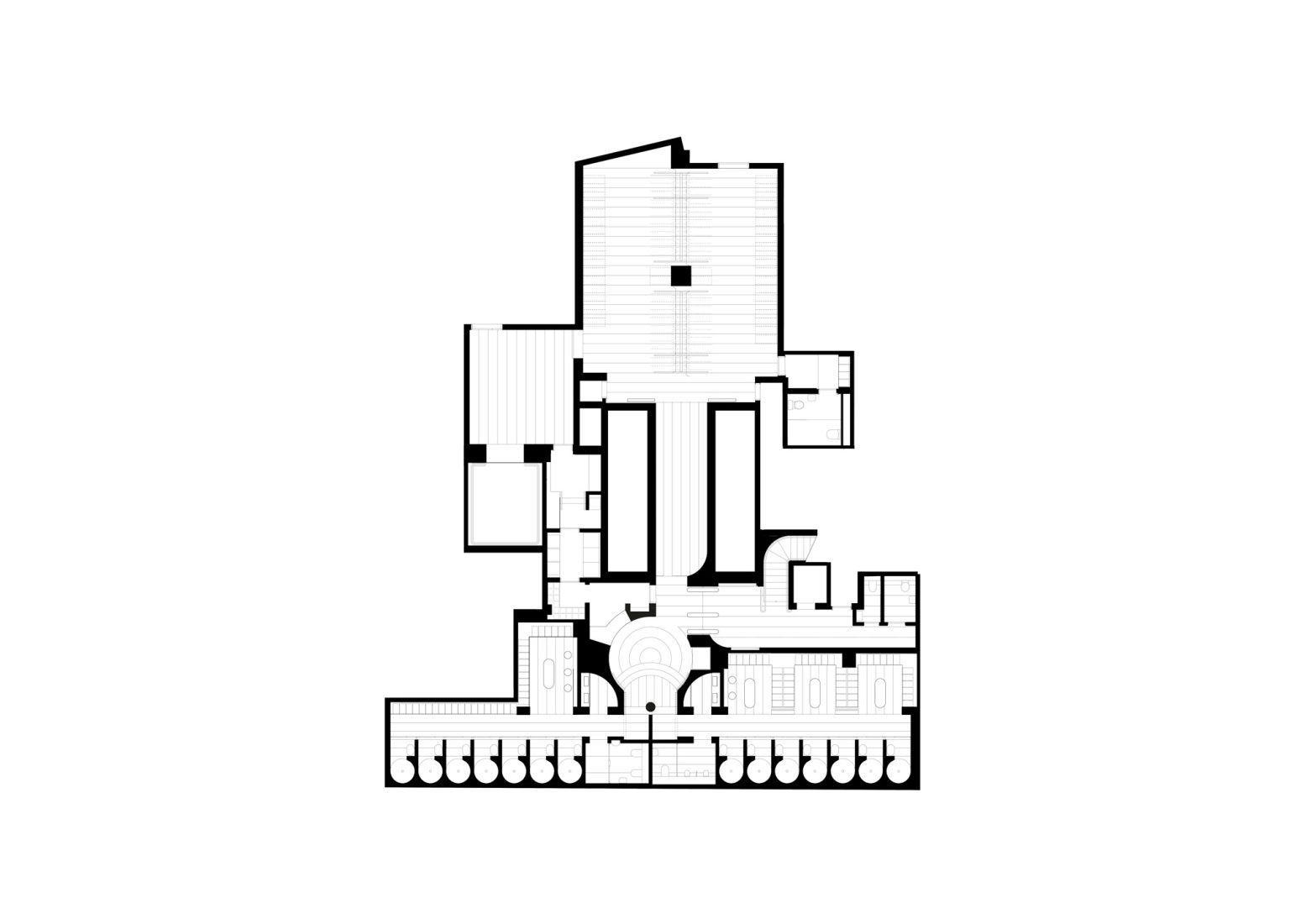 Christ & Gantenbein creates ‘techno-Baroque’ corporate lobby in London