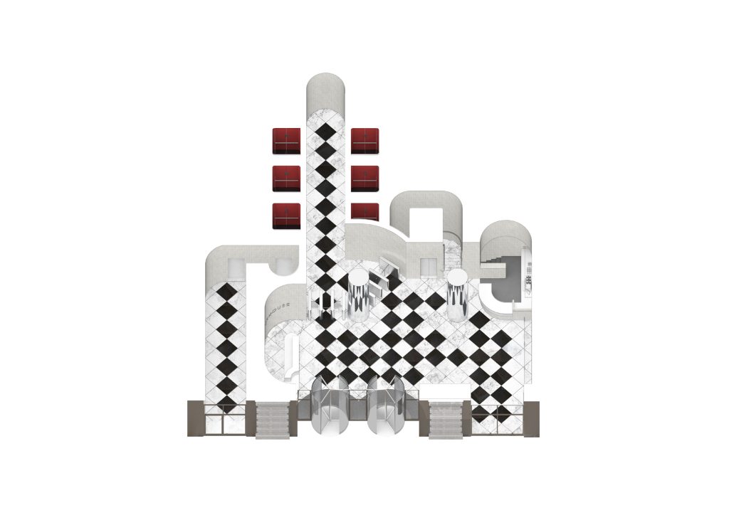 Christ & Gantenbein creates ‘techno-Baroque’ corporate lobby in London