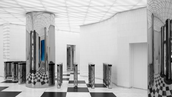 Christ & Gantenbein creates ‘techno-Baroque’ corporate lobby in London