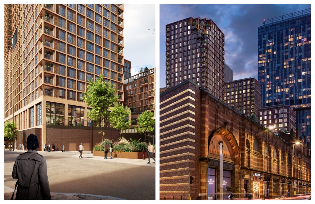 SimpsonHaugh adds towers in revised Manchester warehouse plans