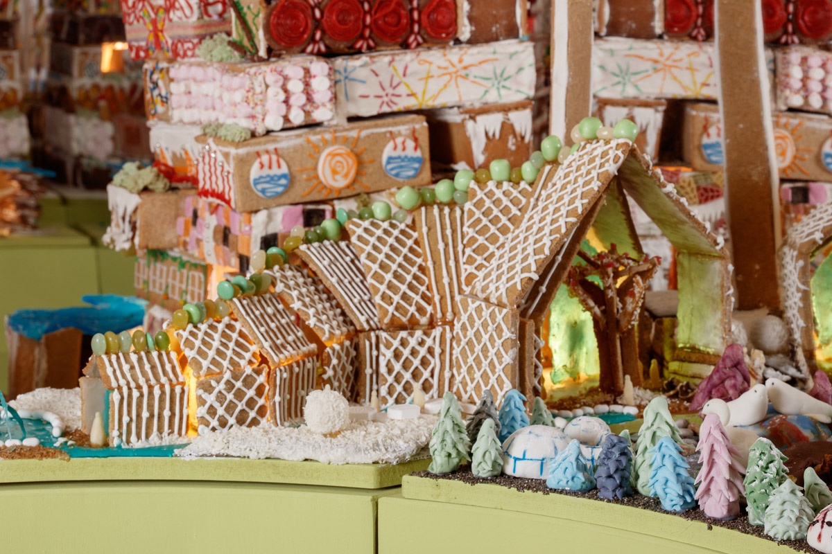 ZHA, Fosters and AHMM among architects creating gingerbread world