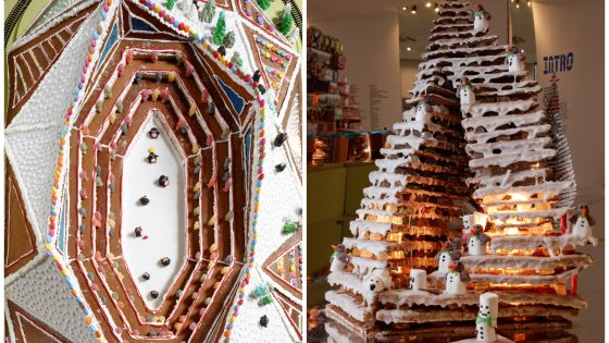 ZHA, Fosters and AHMM among architects creating gingerbread world