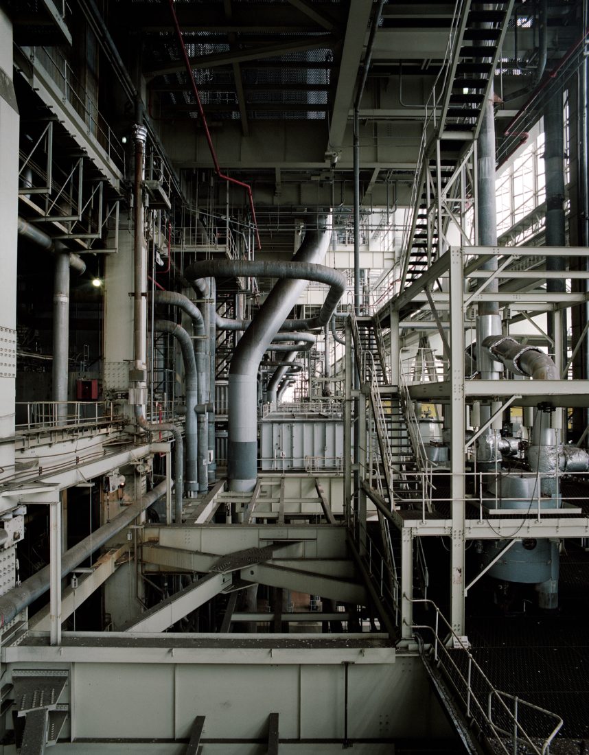 Documenting the dismantling of a power station