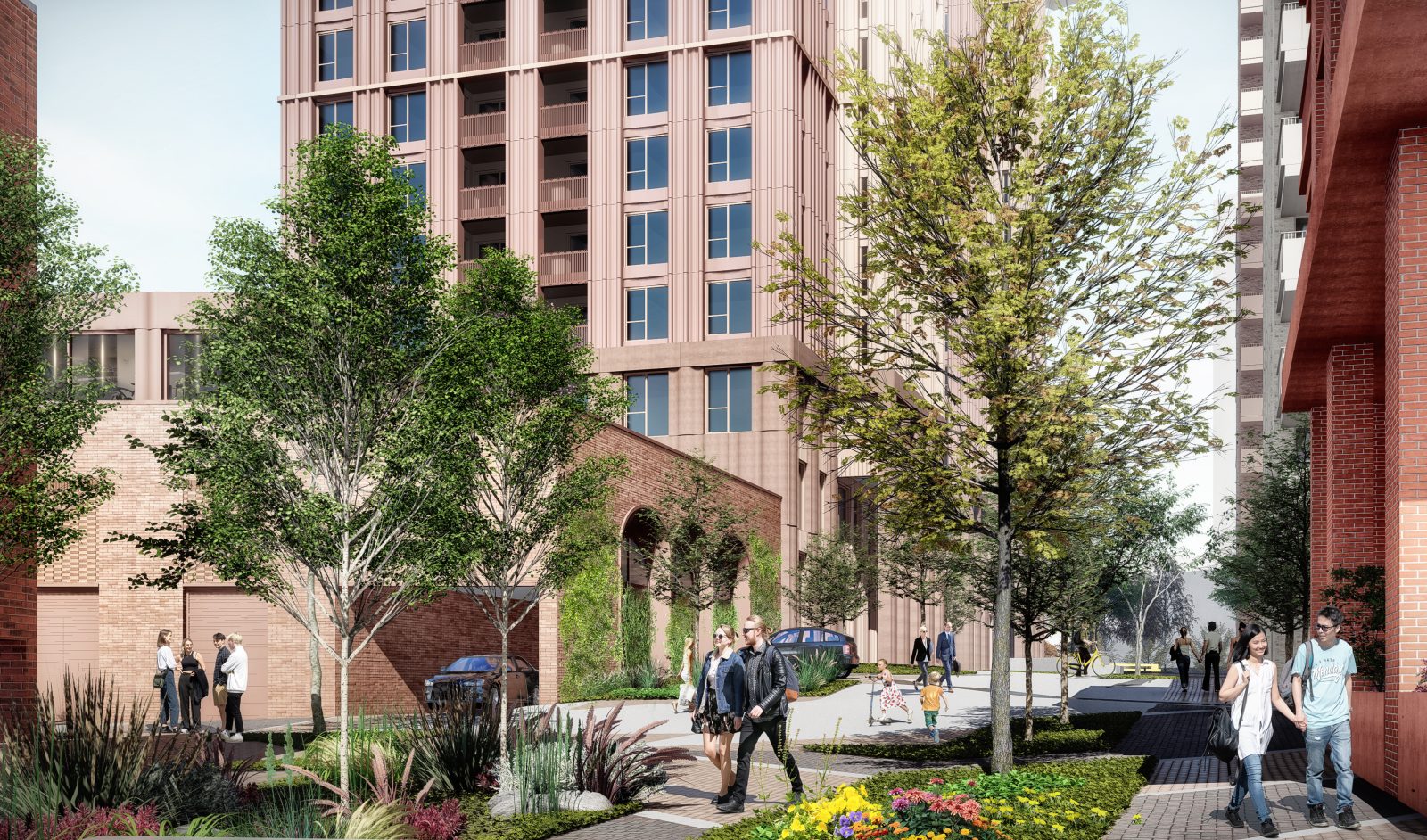 HTA Design wins approval for 1,300 east London homes