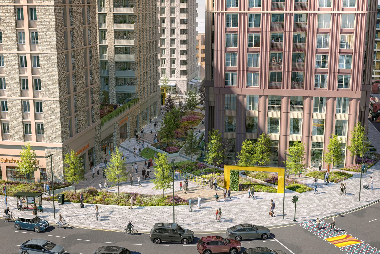 HTA Design wins approval for 1,300 east London homes