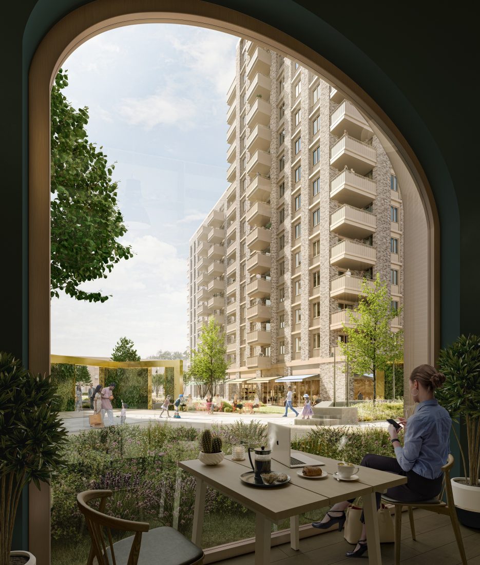 HTA Design wins approval for 1,300 east London homes