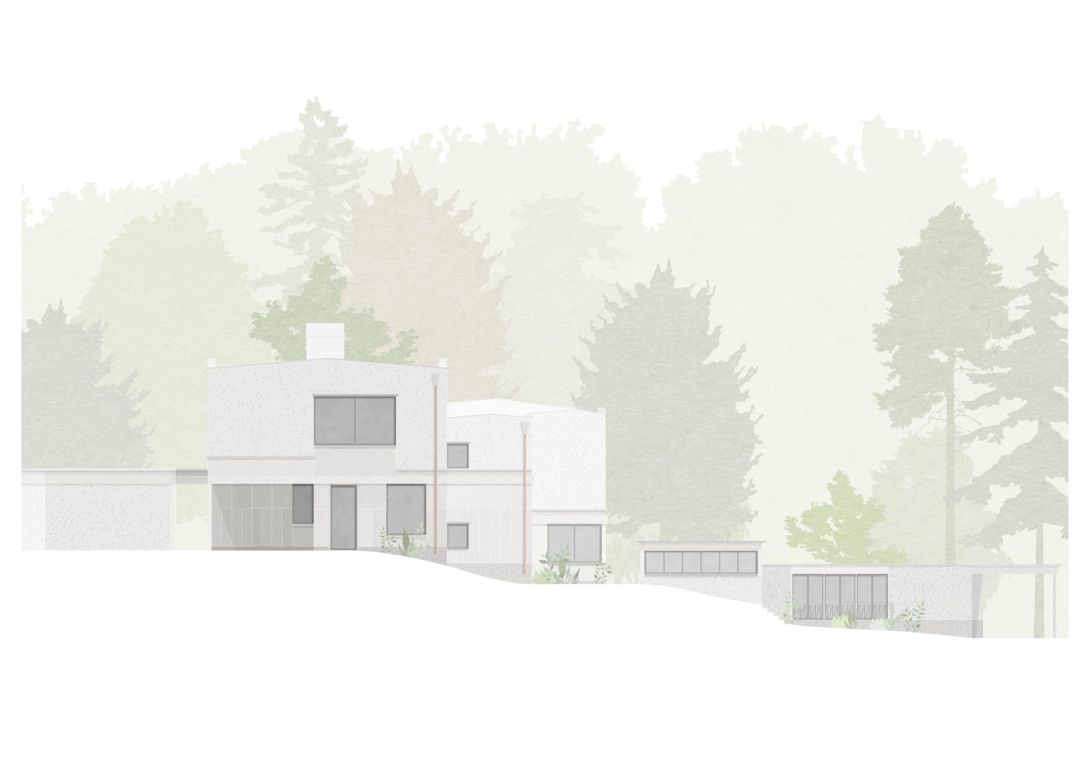Jonathan Tuckey wins approval for chalk and hempcrete house