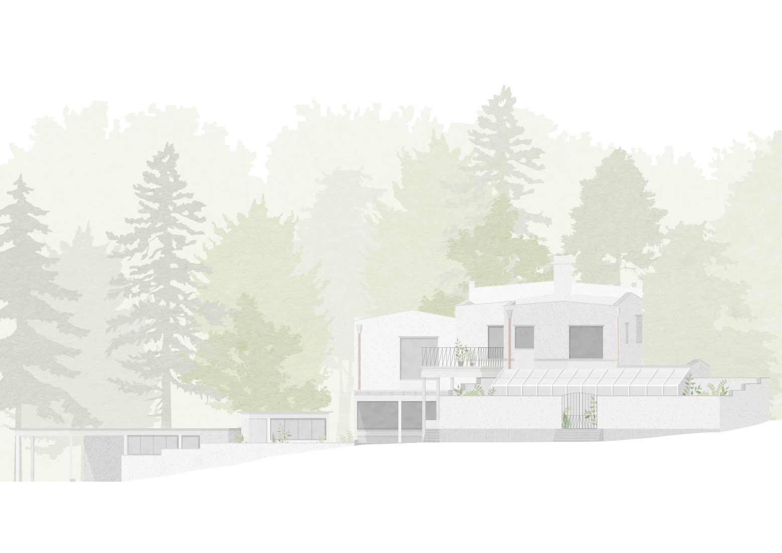 Jonathan Tuckey wins approval for chalk and hempcrete house