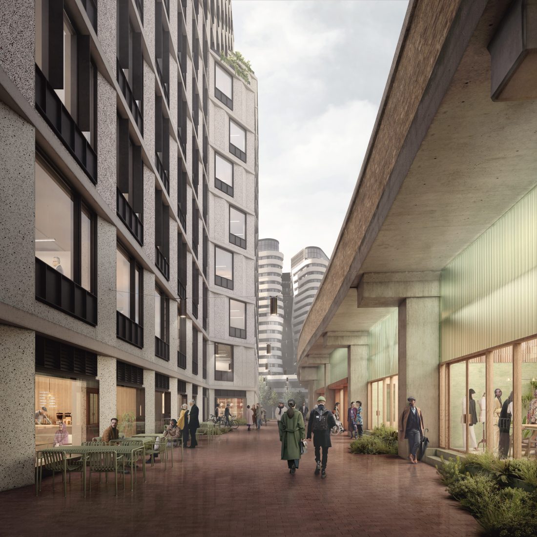AHMM wins approval to replace post-war London housing with science hub