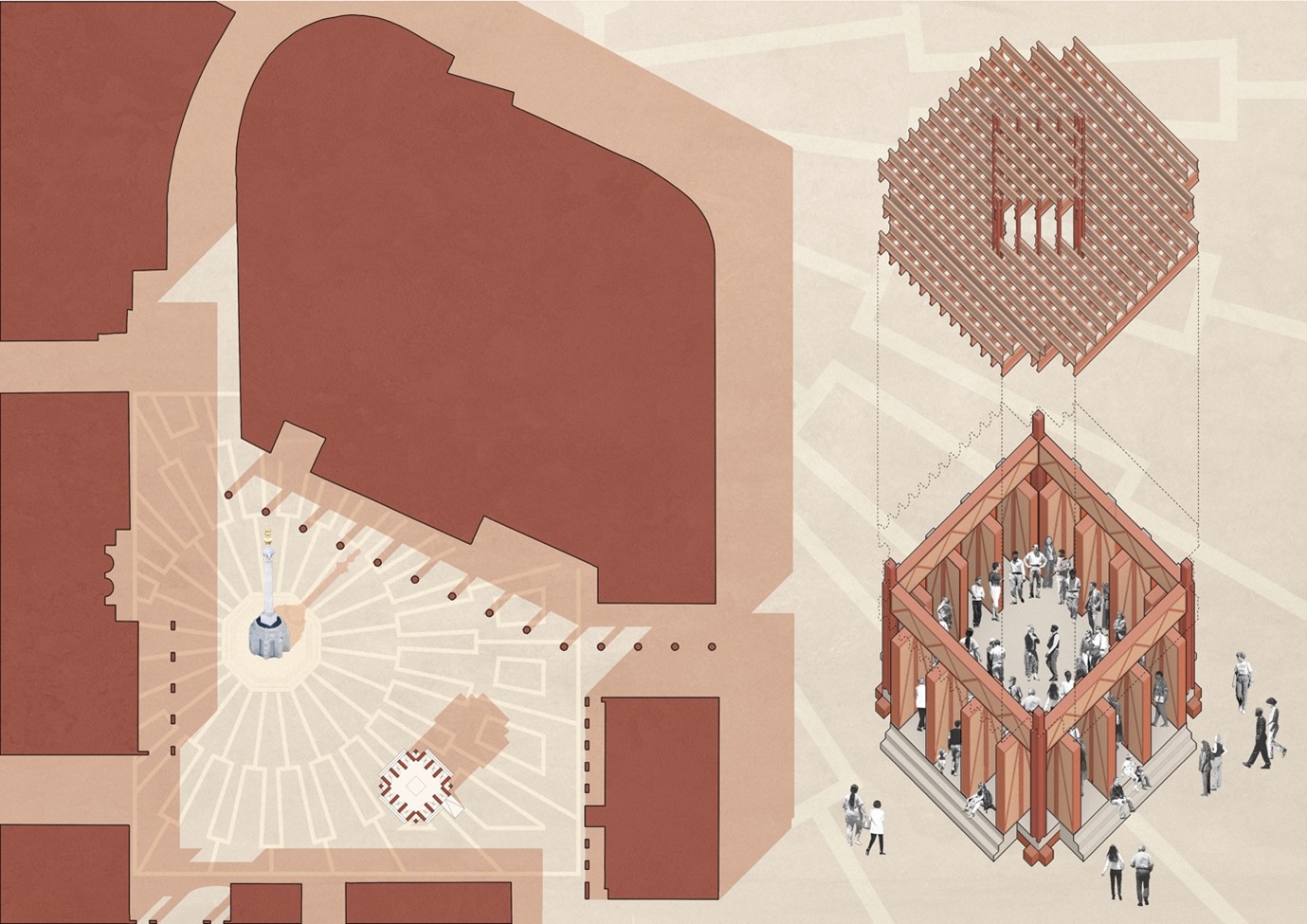 Winner named in Square Mile pop-up pavilion contest