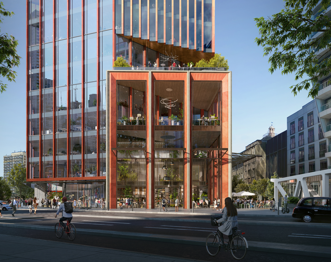KPF unveils plans for Old Street skyscraper