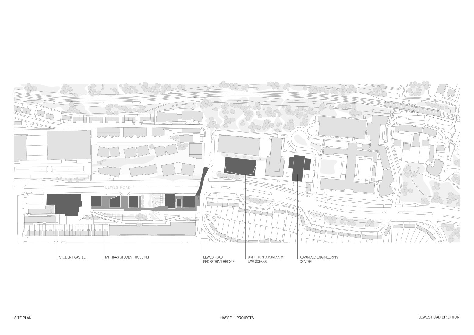 Hassell completes final phase of Brighton university masterplan