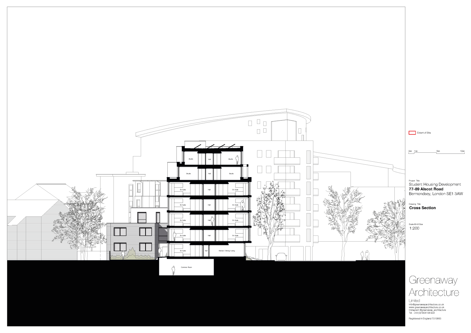 Greenaway Architecture completes new student housing in Southwark