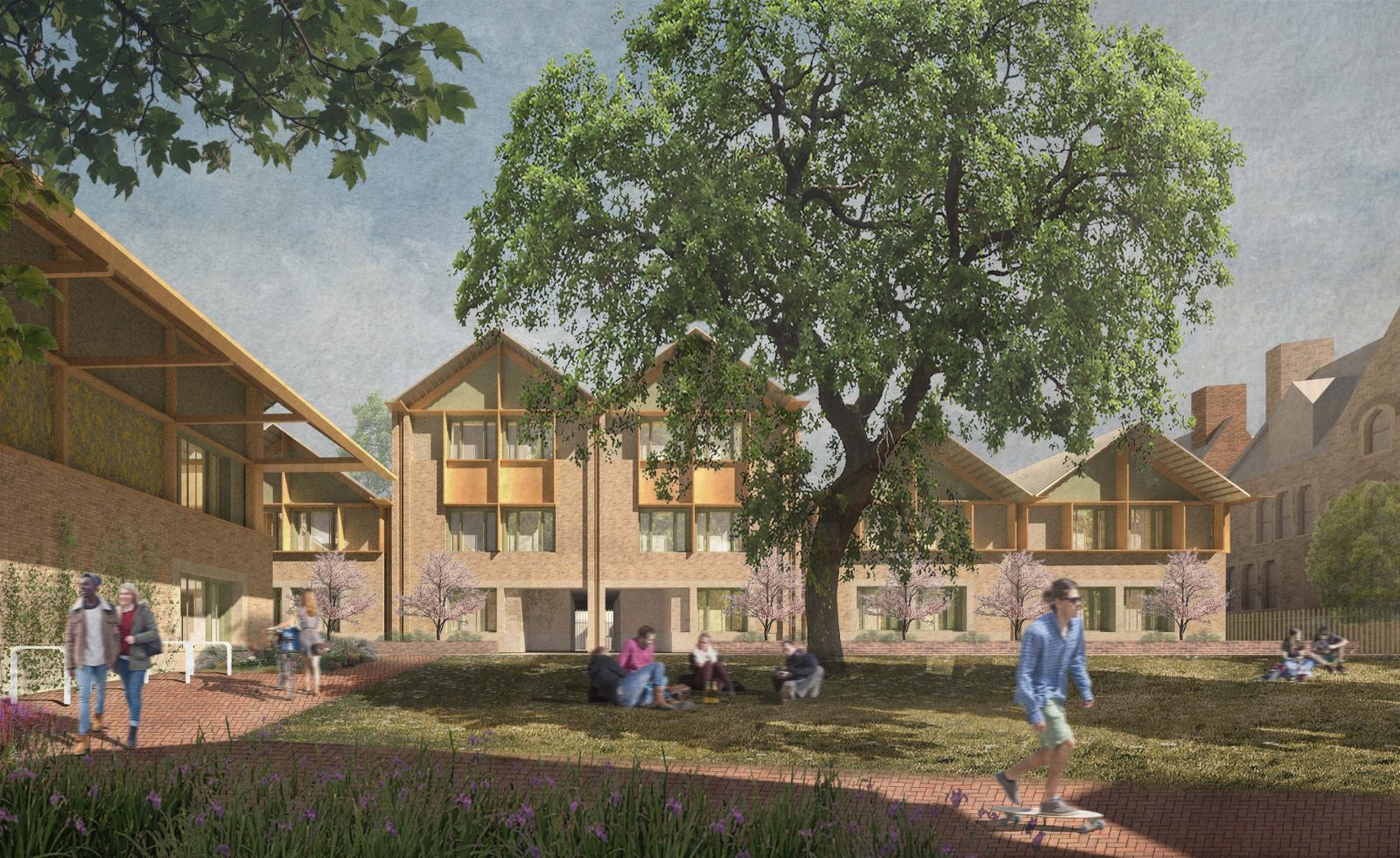 Níall Mclaughlin submits plans for another Oxford college scheme