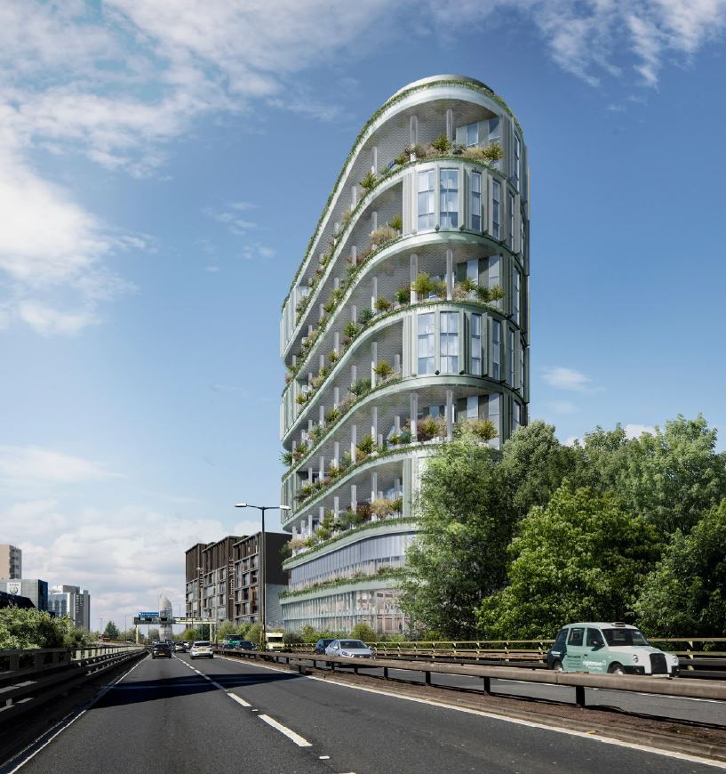 SimpsonHaugh scrapes approval for Chiswick Roundabout tower