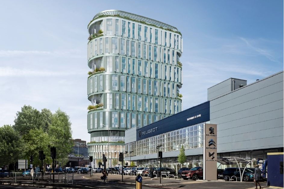 SimpsonHaugh scrapes approval for Chiswick Roundabout tower