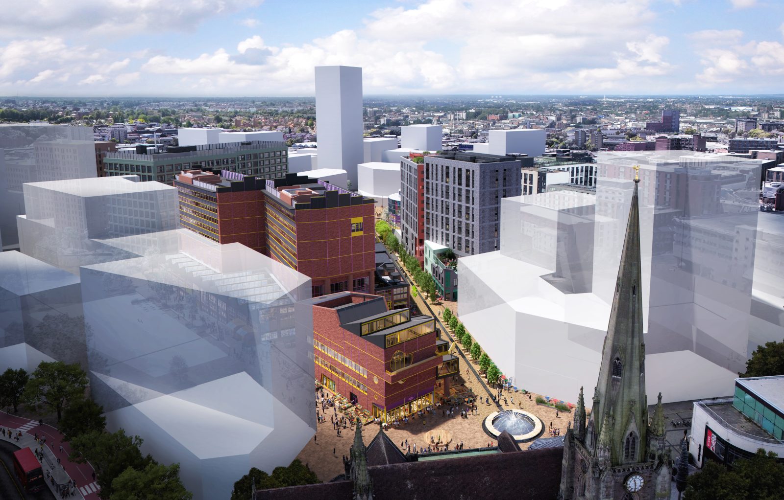Lendlease submits plans for £1.9bn Birmingham Smithfield project
