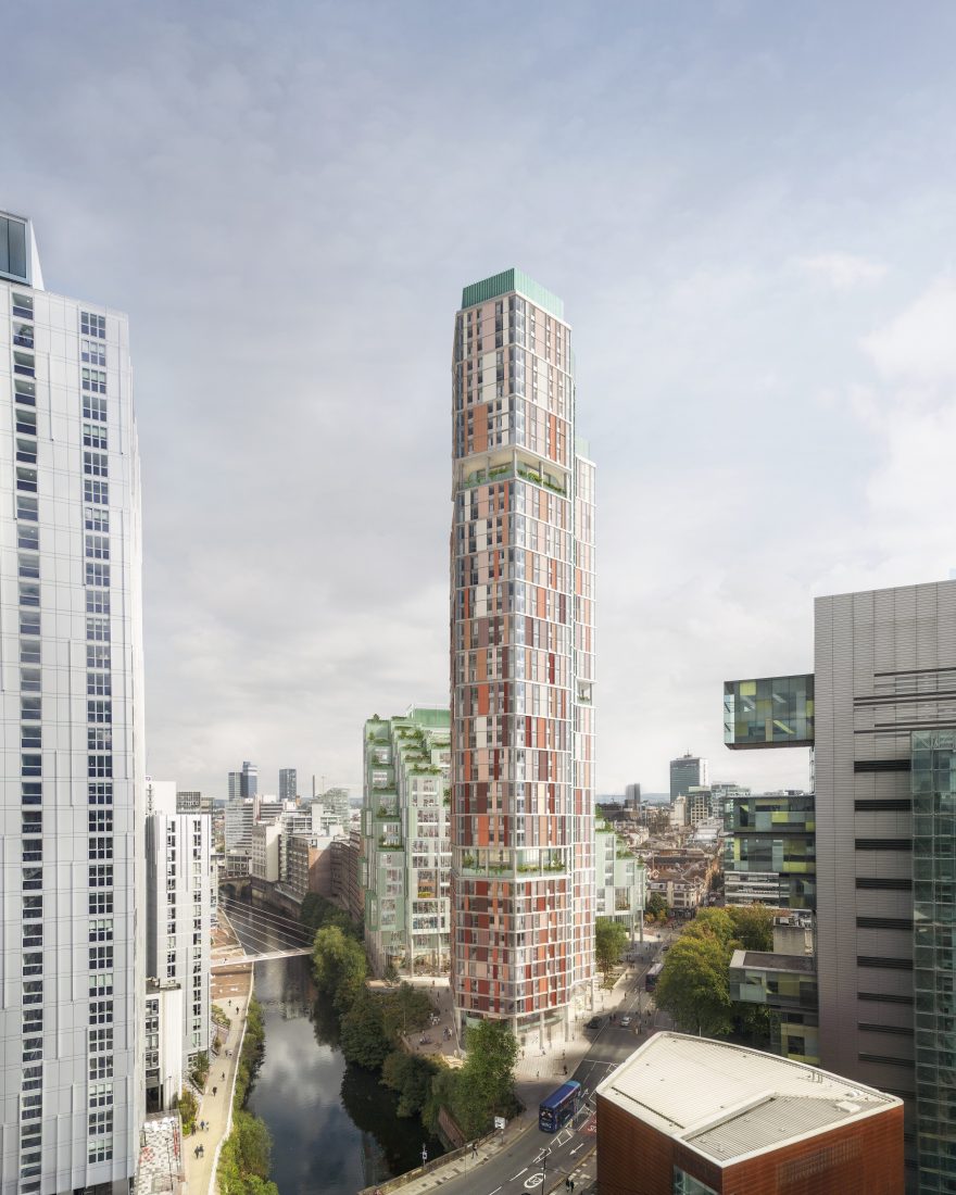 Studio Egret West gets go-ahead for revised Manchester tower scheme