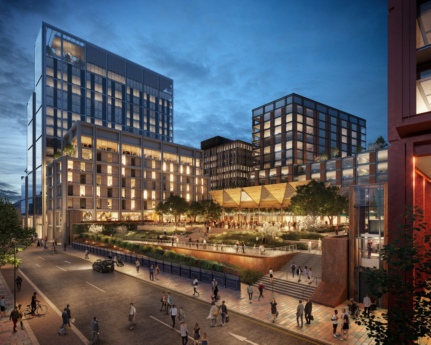 Glasgow practice puts forward scaled-down Buchanan Galleries plans