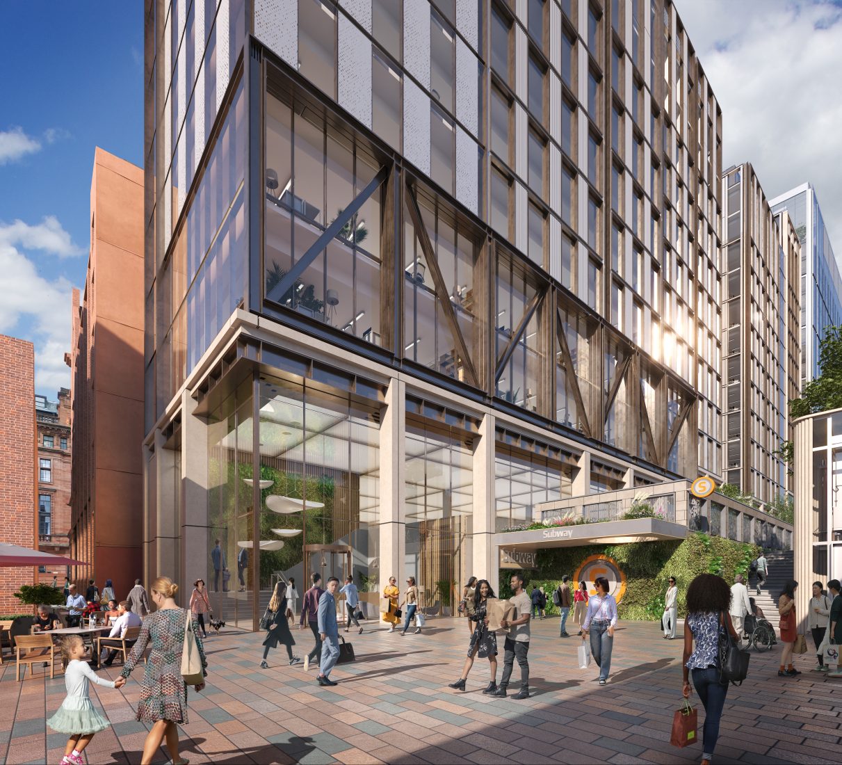 Fosters team unveils latest options for Glasgow’s Buchanan Galleries mall