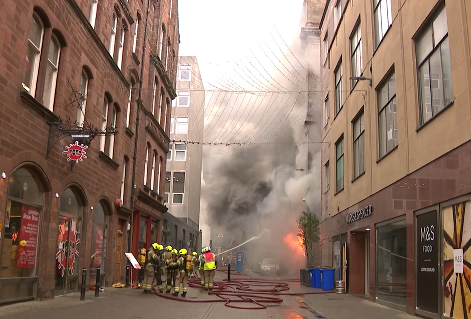 Fire hits Edinburgh’s famous Jenners store due for Chipperfield revamp