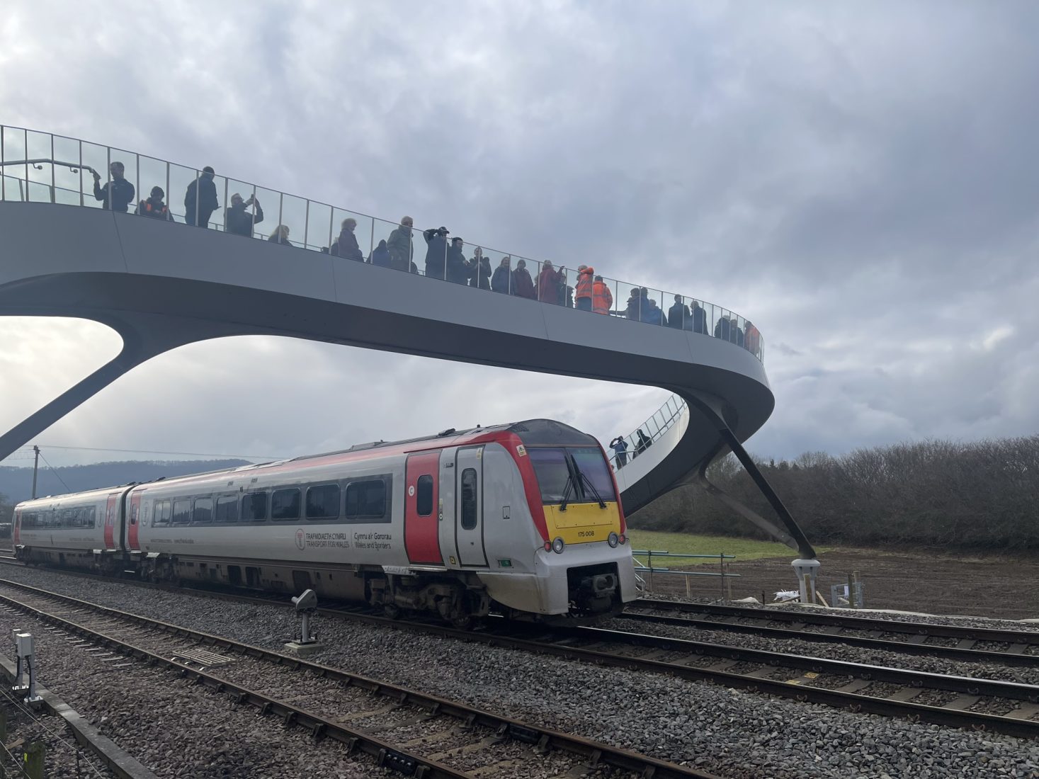 First of Knight Architects’ new wave of rail footbridges opens in ...
