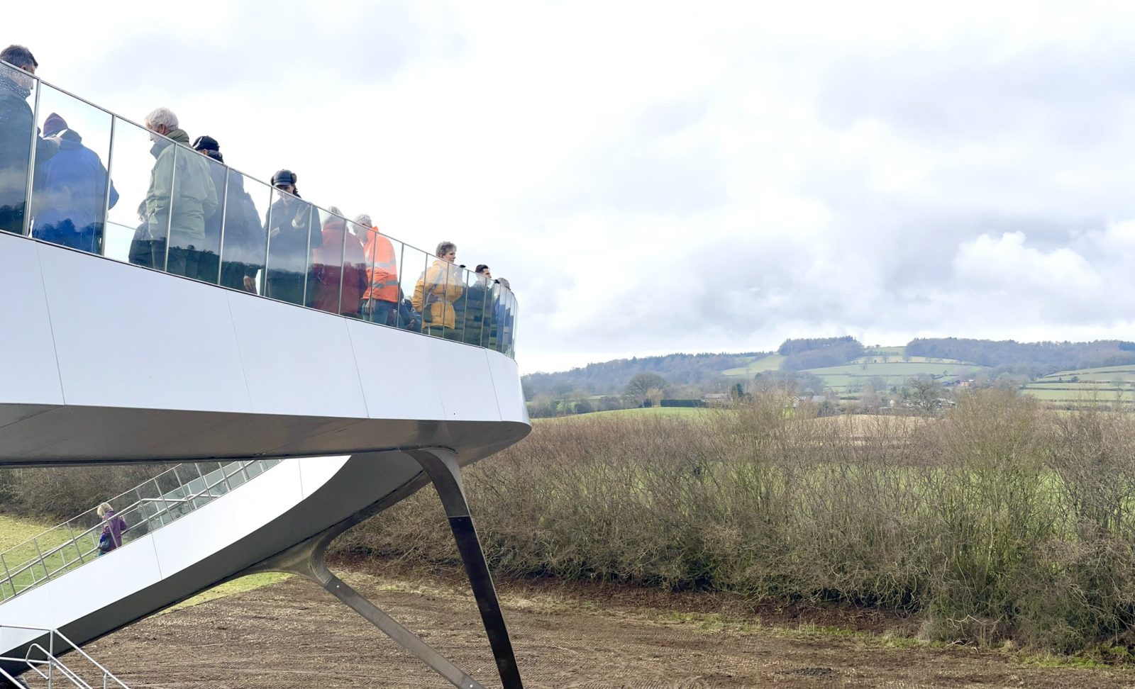 First of Knight Architects’ new wave of rail footbridges opens in ...