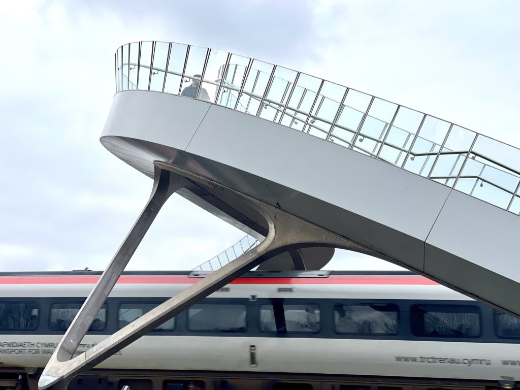 First of Knight Architects’ new wave of rail footbridges opens in ...