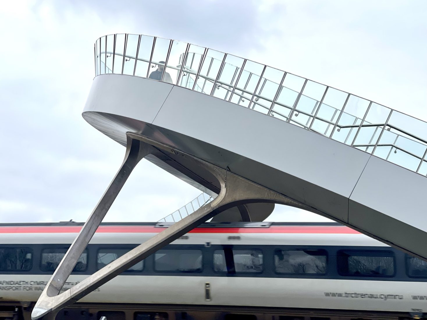 First of Knight Architects’ new wave of rail footbridges opens in Shropshire