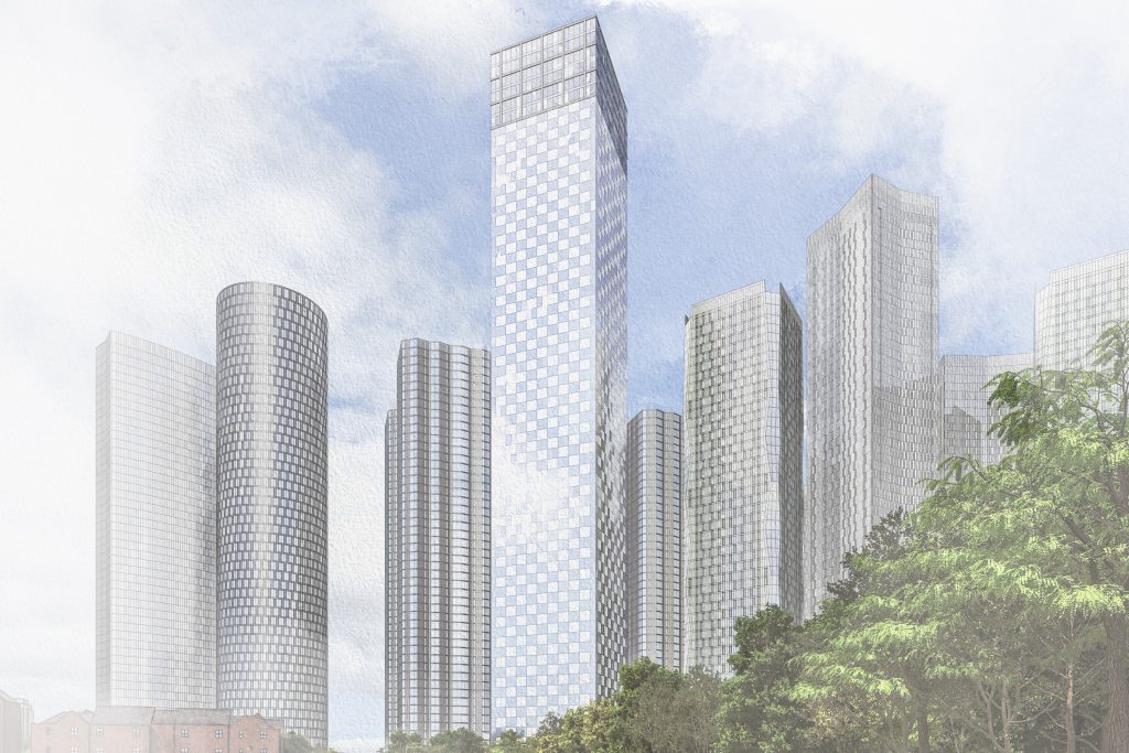 SimpsonHaugh bids to build Manchester’s tallest tower